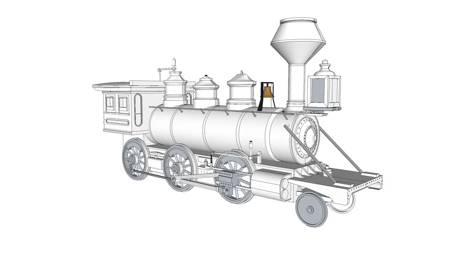 steam train | 3D Warehouse