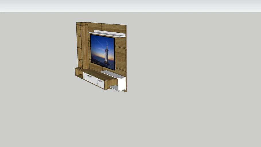 tv panel | 3D Warehouse