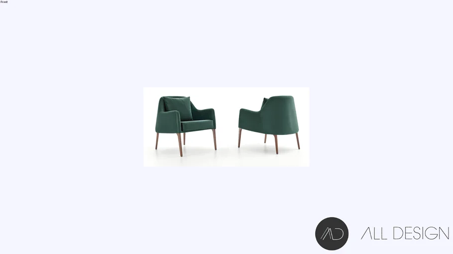 Poltrona Zii | 3D Warehouse