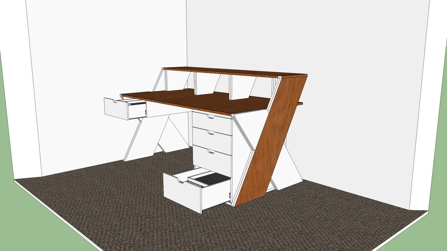 Desk Project Gift | 3D Warehouse