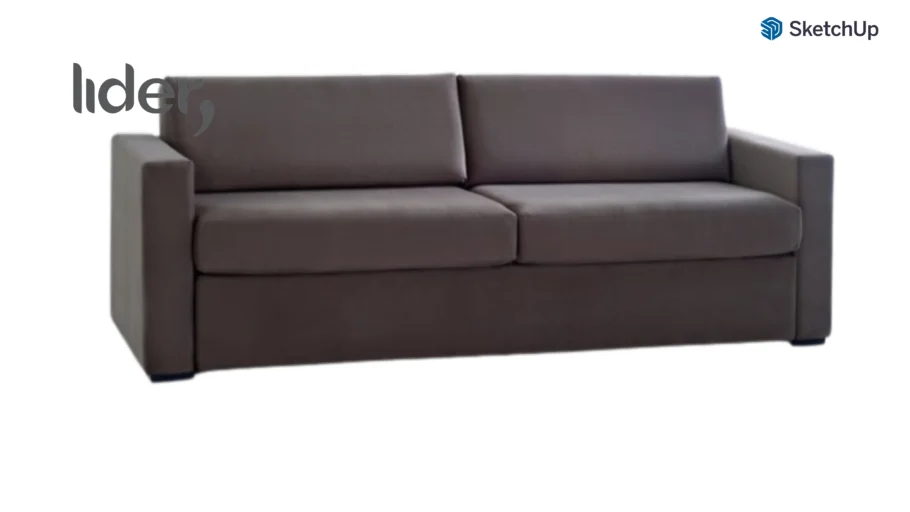 Sofá Cama 3400 - Lider | 3D Warehouse