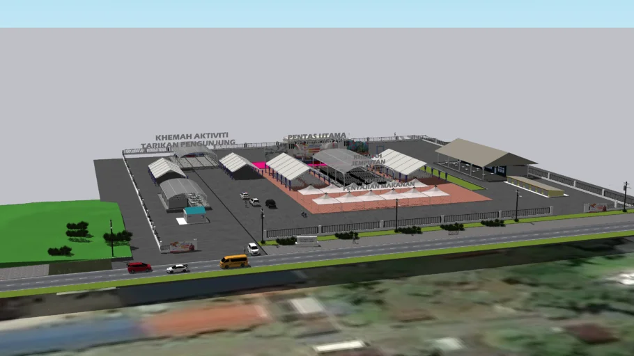 PASAR TAMU SUKAU KINABATANGAN | 3D Warehouse