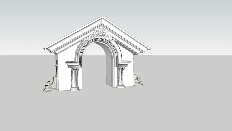 window roof-classic | 3D Warehouse