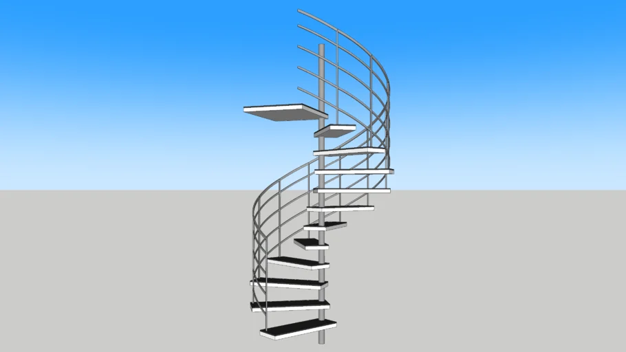 Spiral Stair | 3D Warehouse