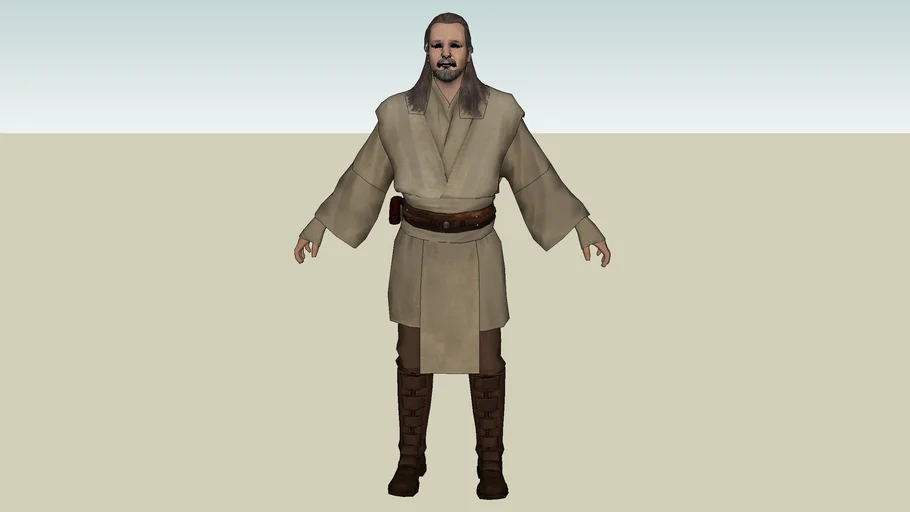 Jedi Master Qui-Gon Jinn | 3D Warehouse