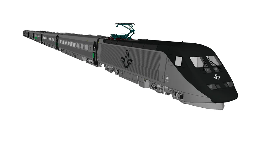 SJ X2000 upgrade | 3D Warehouse