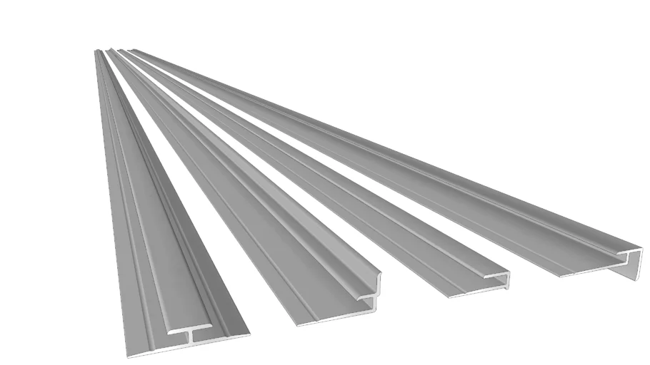 Marlite FRP - Extruded Aluminum Moldings | 3D Warehouse