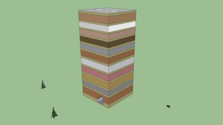 11 story building | 3D Warehouse