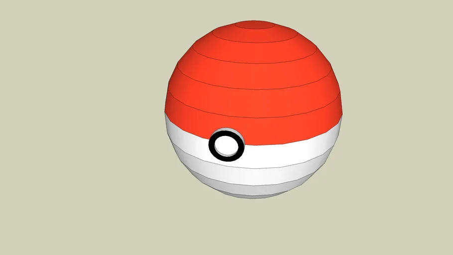 Pokeball | 3D Warehouse