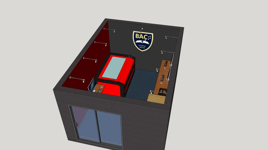 Laser cutter room | 3D Warehouse