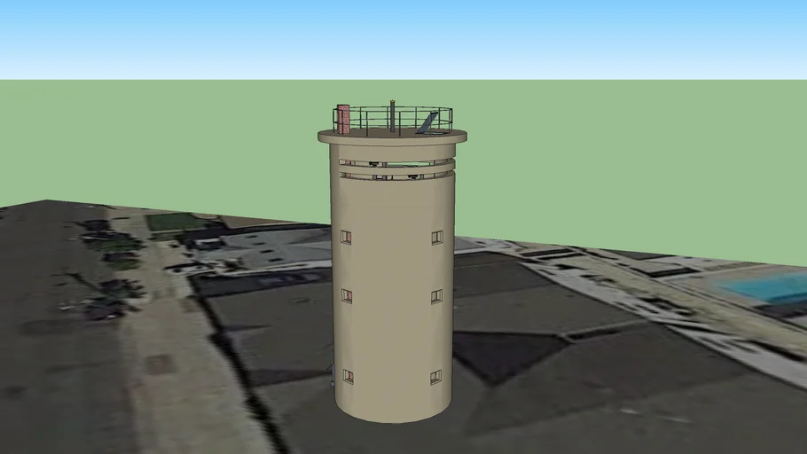 Fort Miles Coast Artillery Fire Control Tower 26 | 3D Warehouse