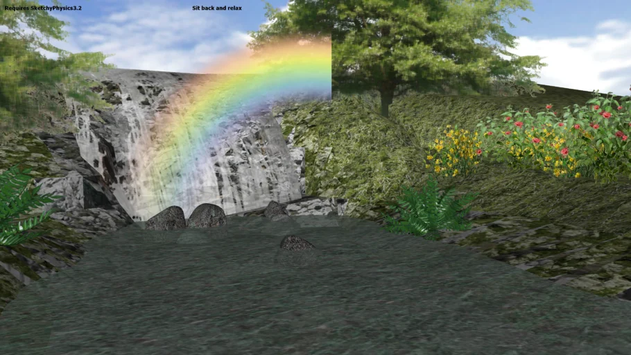 WATERFALL*Sketchyphysics* | 3D Warehouse