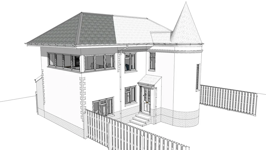 open corner window extension | 3D Warehouse