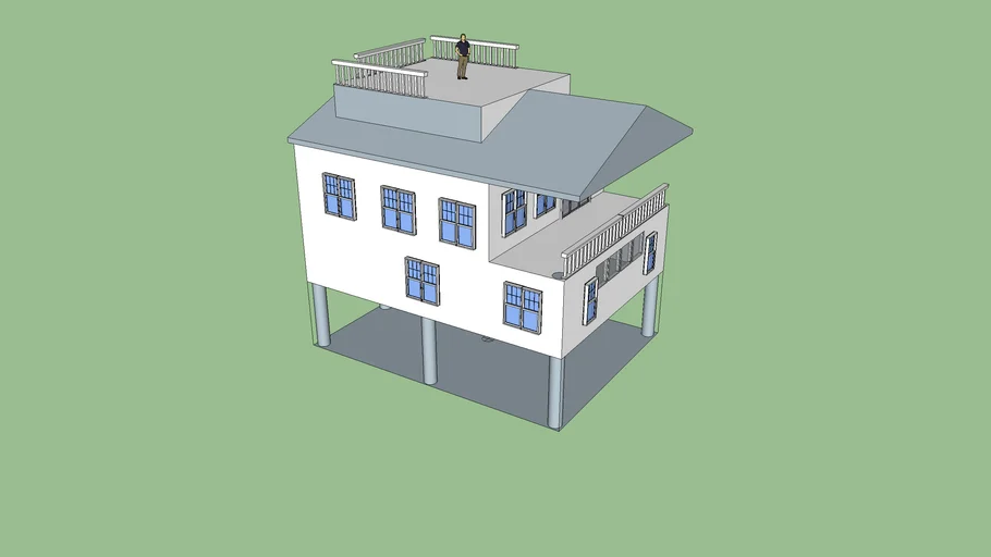 Doug's ZEH house | 3D Warehouse