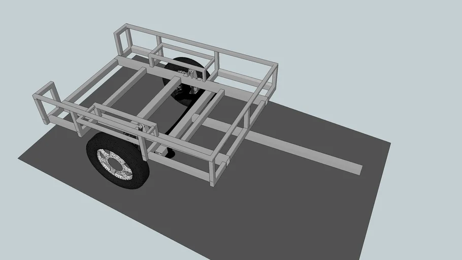 Trailer skeleton | 3D Warehouse