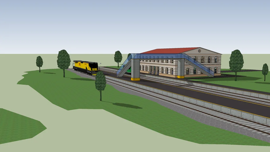 Train station | 3D Warehouse