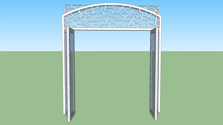 WIDE DOOR VINTAGE | 3D Warehouse