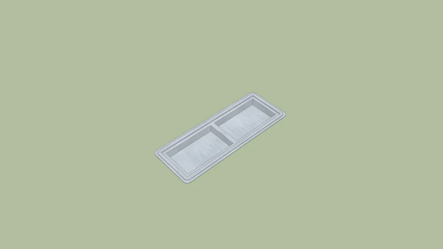 double drop in cold well | 3D Warehouse