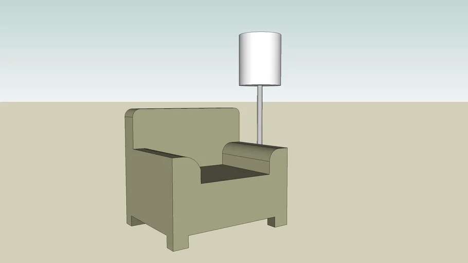 Chair With Light | 3D Warehouse