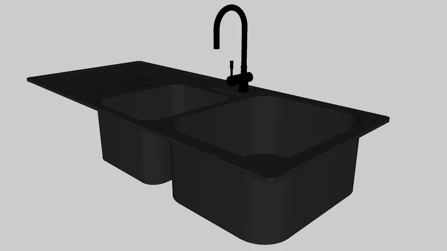 Black Sink | 3D Warehouse