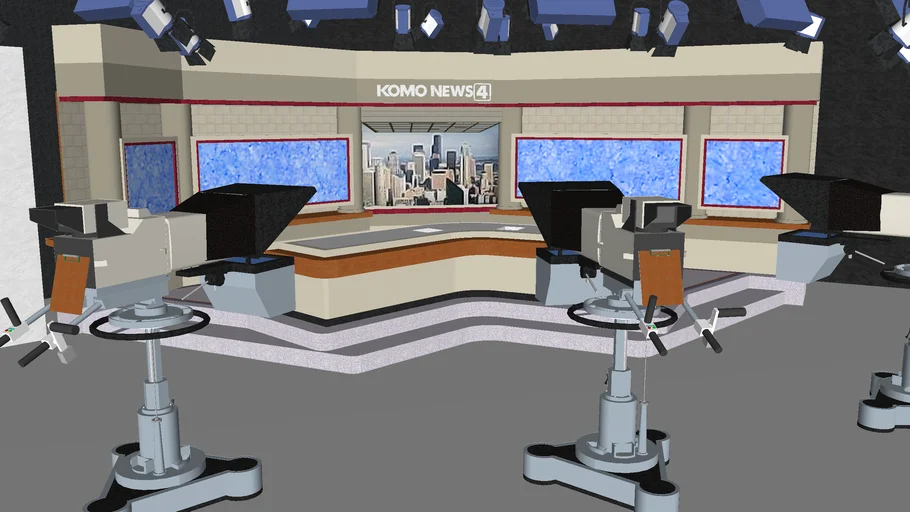 KOMO News 4 - 1992-1994 | 3D Warehouse