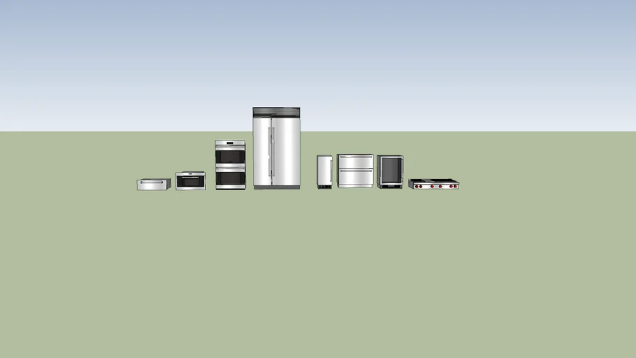 Sub-Zero/Wolf Appliances | 3D Warehouse