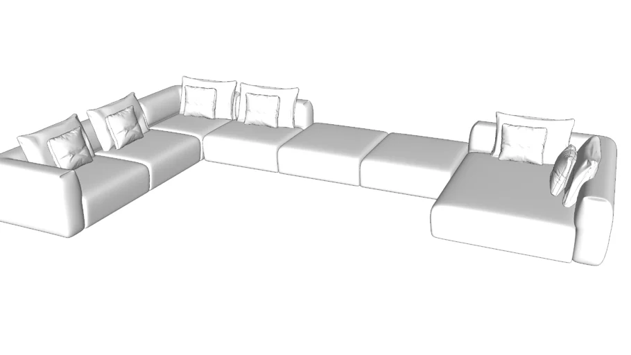 Sofá Maracatu | 3D Warehouse