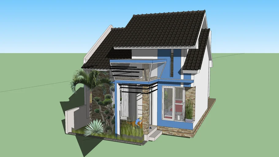 minimalis house 3 | 3D Warehouse