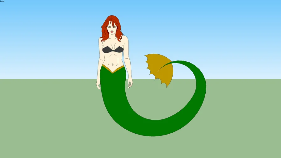 2d Mermaid | 3D Warehouse