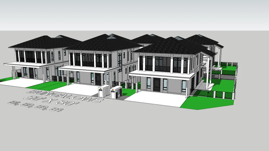 Nrtn Unit Fencing | 3D Warehouse