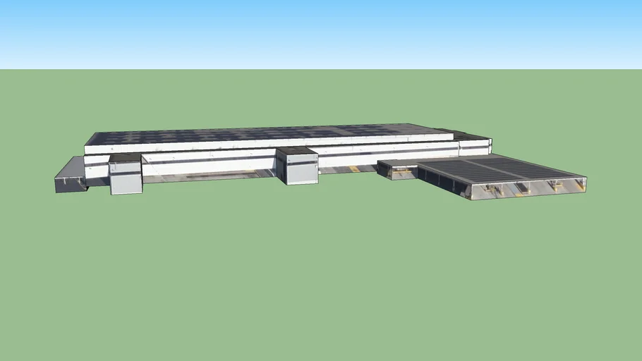 FedEx Building at KOAK | 3D Warehouse