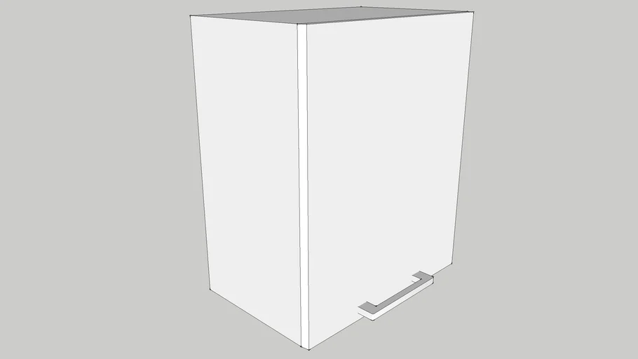 500 Wall unit with 1 shutter and 1 Shelf 500x320x600 CID_CP10000358 ...