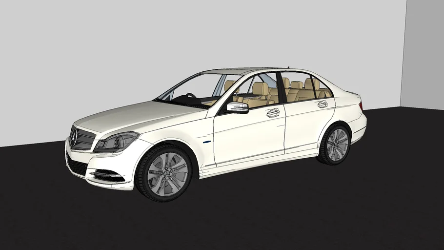Mercedes-Benz C-Class C200 Avantgarde W204 | 3D Warehouse