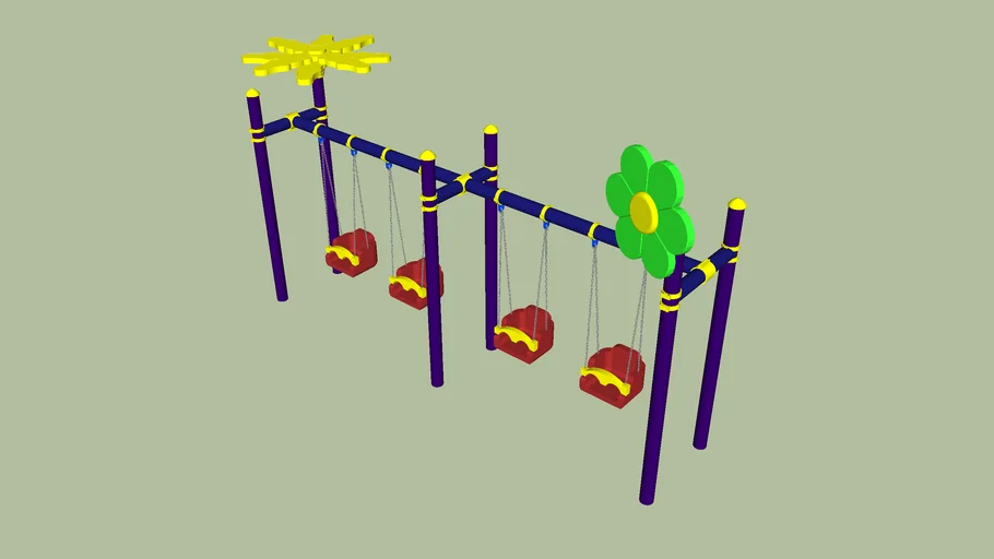 DOUBLE Binary Swing | 3D Warehouse