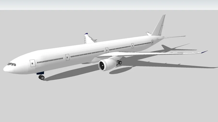 boeing 777 template | 3D Warehouse