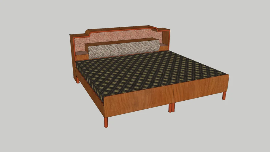 Dble Bed | 3D Warehouse