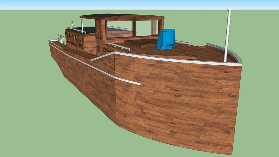 Wooden Boat | 3D Warehouse