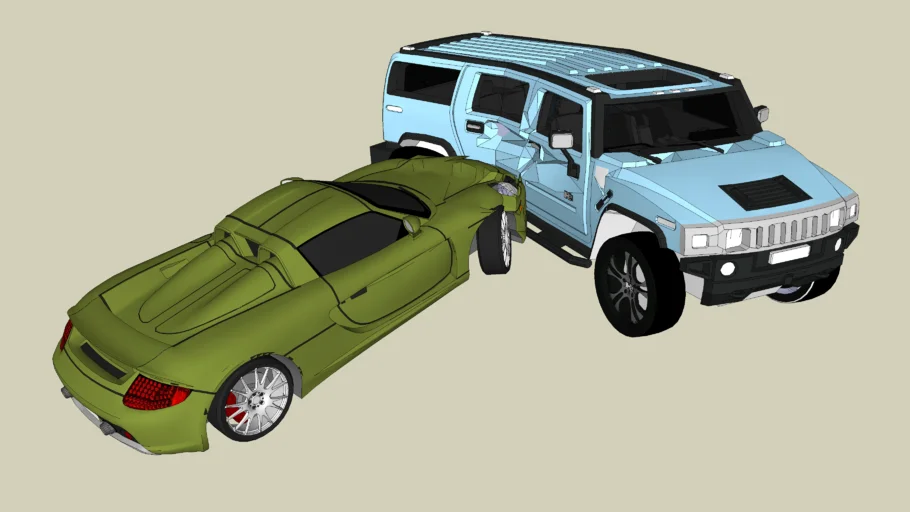 Car Crash | 3D Warehouse