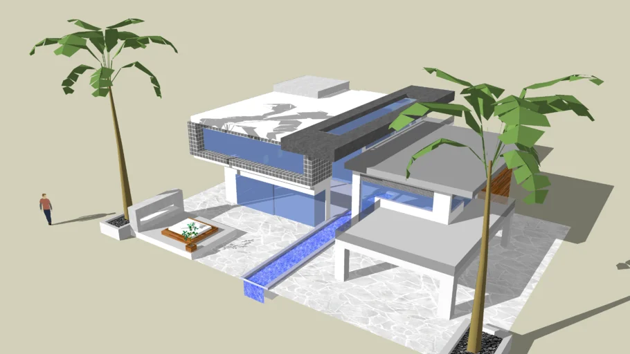 Modern Bio house | 3D Warehouse