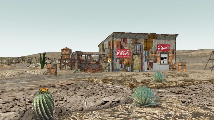 Fallout Desert Shack | 3D Warehouse