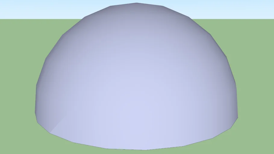 Half a Sphere | 3D Warehouse