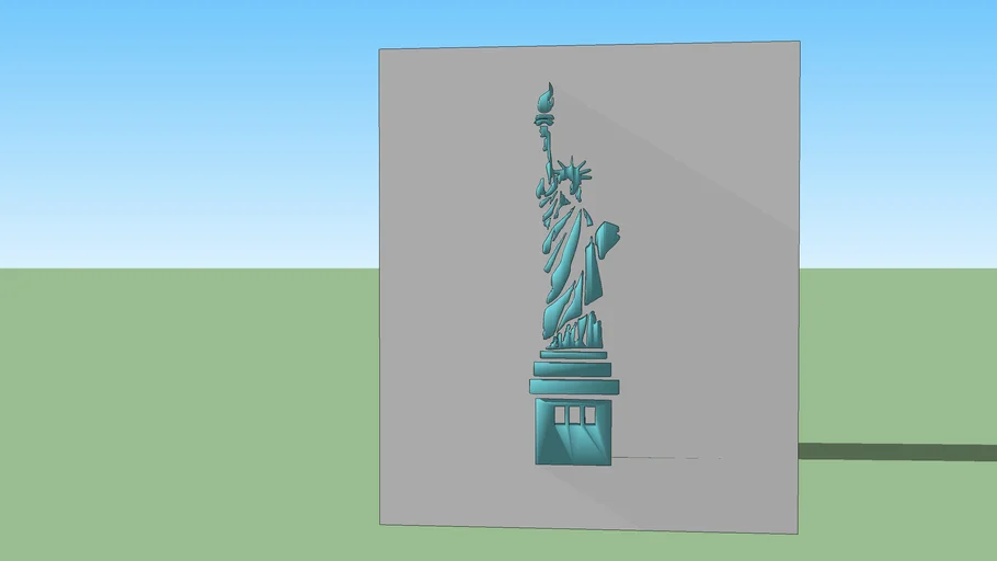 Statue of Liberty Wall decal | 3D Warehouse