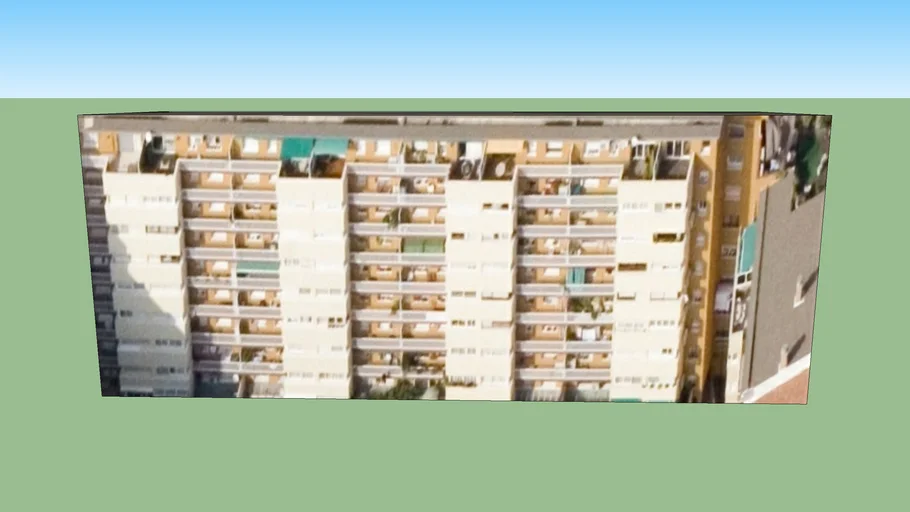 Edifici a Barcelona, Espanya | 3D Warehouse