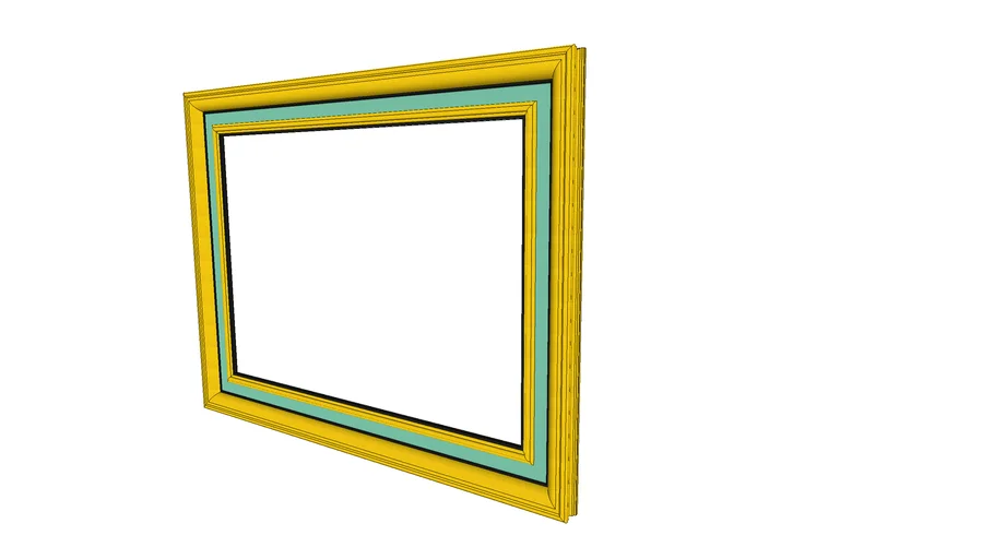 picture frame classical 3 | 3D Warehouse