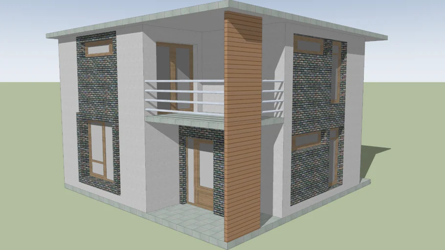 Modern house | 3D Warehouse