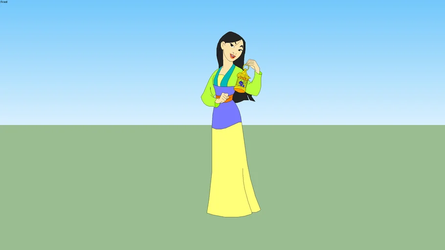 2d Fa Mulan | 3D Warehouse