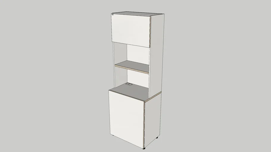 DESKER_DSCC465SS_WWWW(WOOD BOOKSHELF) | 3D Warehouse