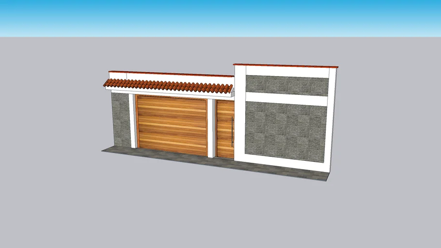 casa con teja | 3D Warehouse