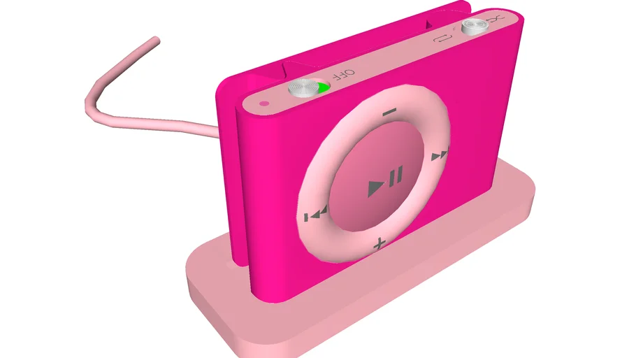 iPod Shuffle Pink | 3D Warehouse
