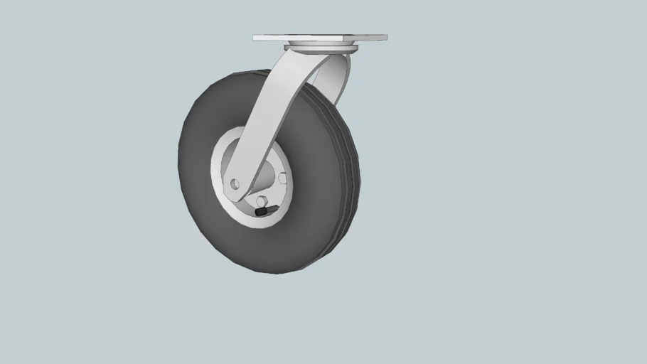 12 inch swivel caster wheel | 3D Warehouse